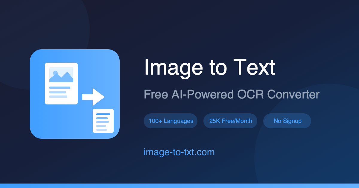Arabic OCR - Free Arabic Text Extraction Tool | تحويل الصورة إلى نص